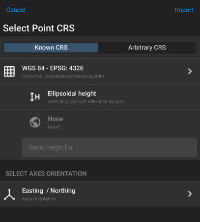 Site Localization - PIX4Dcatch